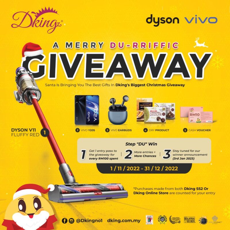 Dking Christmas Giveaway 2022 - Dking