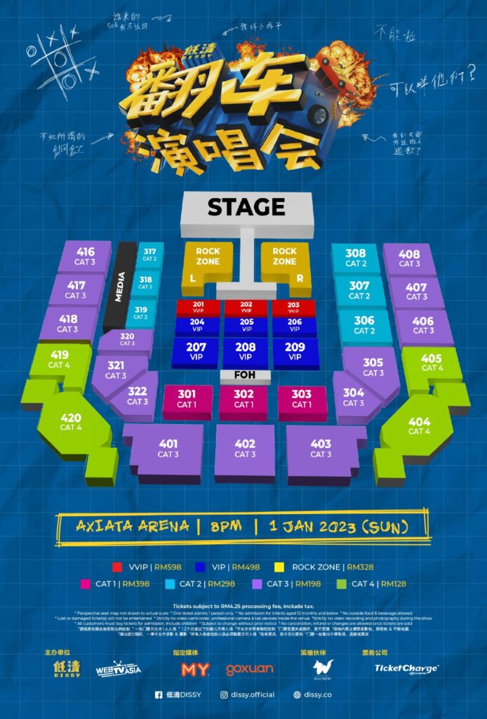 低清演唱会 2023 “CAT 4” (50% 折扣) ! - Dking